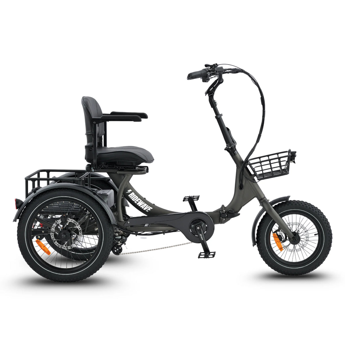 Platypus Folding Electric Trike | Stable Adult Etrike – Ridewave Bikes